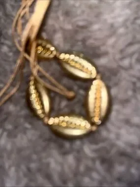 Plunder | Jewelry | Plunder Gold Cowrie Link Bracelet | Poshmark